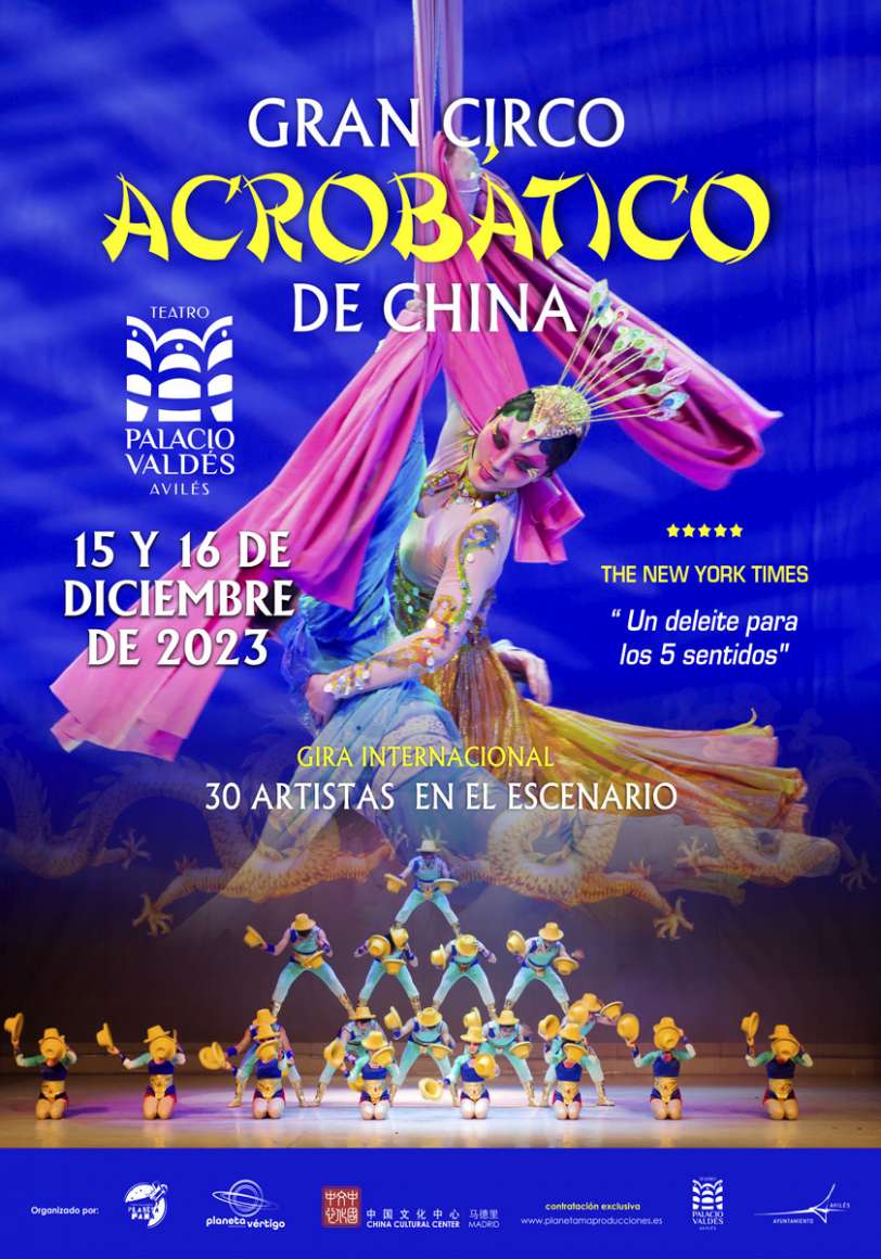 GRAN CIRCO ACROBÁTICO DE CHINA – Teatro Palacio Valdés – Avilés
